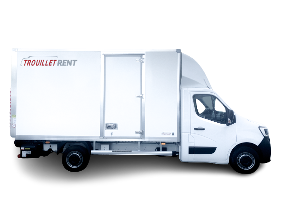 20m3 fourgon châssis cabine avec hayon